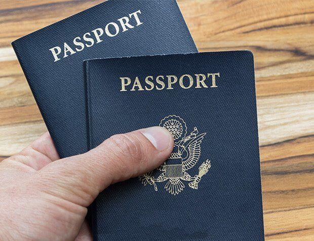 American Passport Back Cover