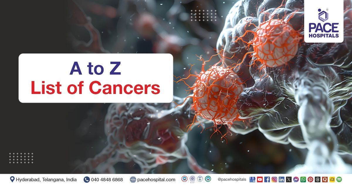 List of Cancers A to Z | Cancer Name and Types List