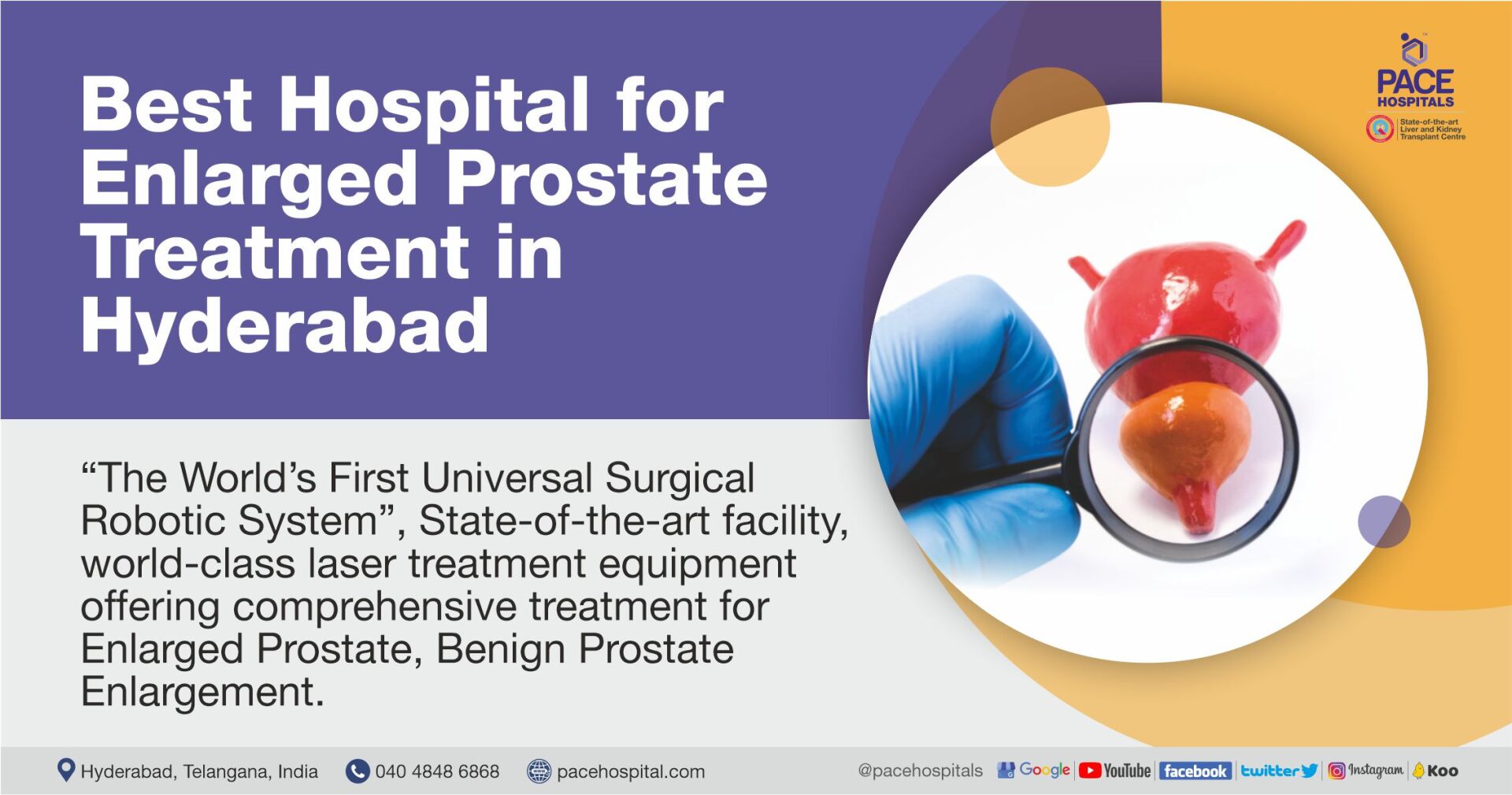 Best Hospital For Enlarged Prostate Treatment Surgery And Cost