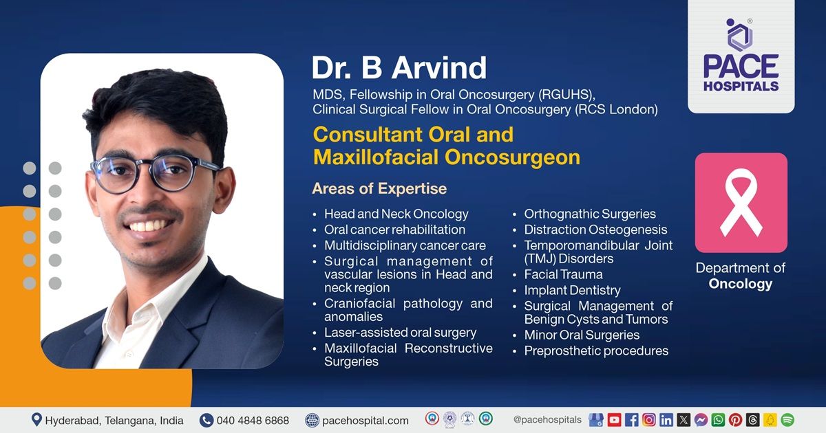 Dr. B Arvind – Best Oral & Maxillofacial Surgeon in Hyderabad, India