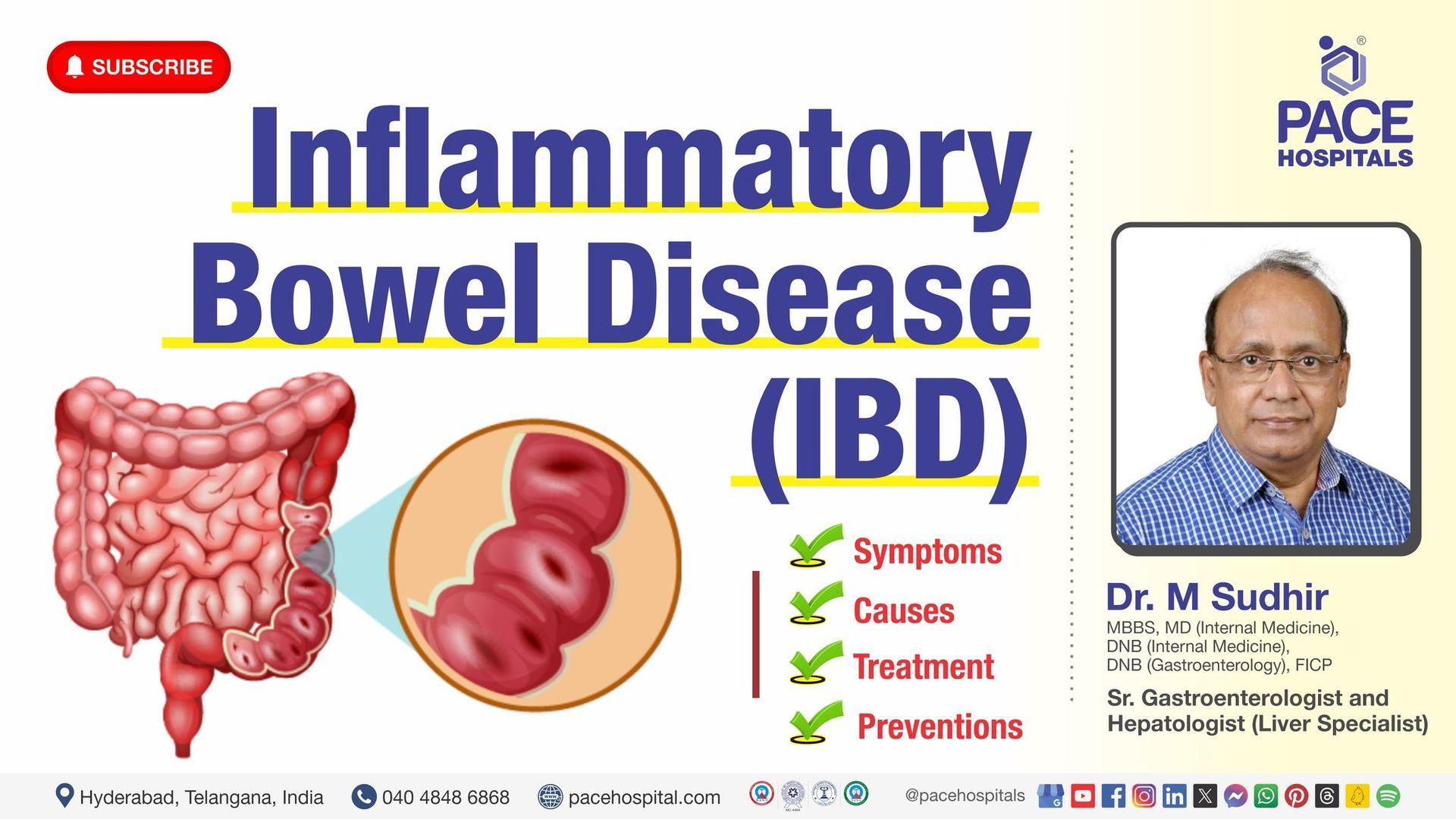Understanding Inflammatory Bowel Disease (IBD) with Dr. M Sudhir