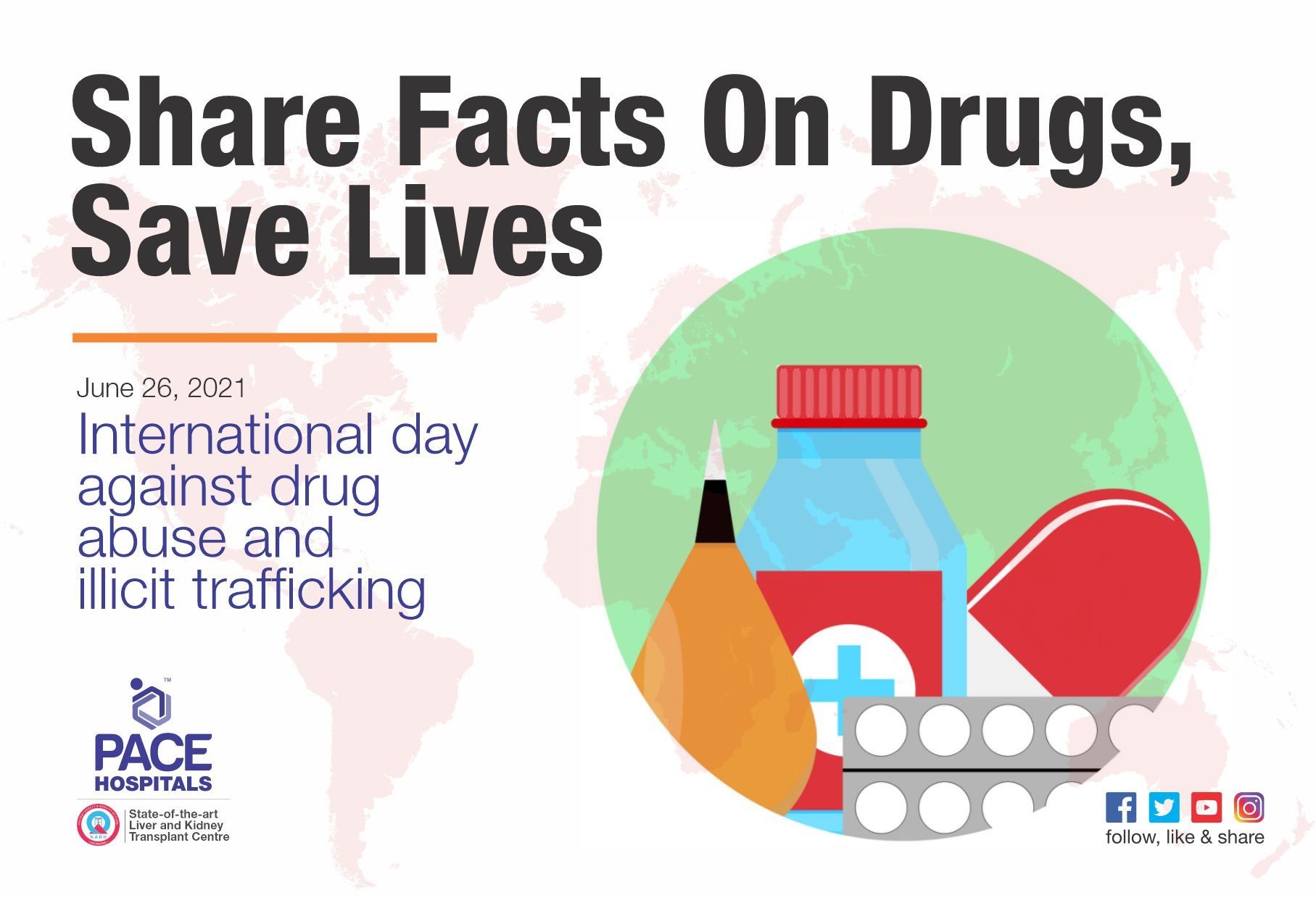 International day against drug abuse and illicit trafficking - 26 June