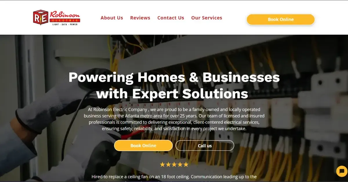 Robinson Electric Company - Home Electrical Services