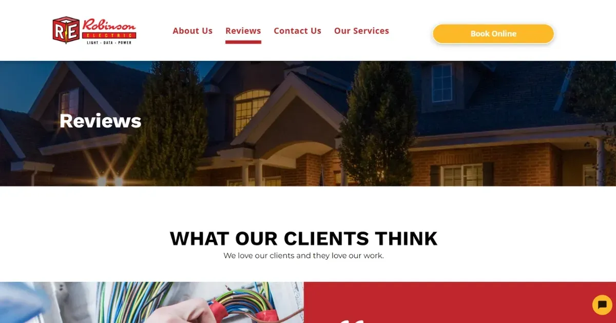 Robinson Electric Reviews – See What Our Clients Say