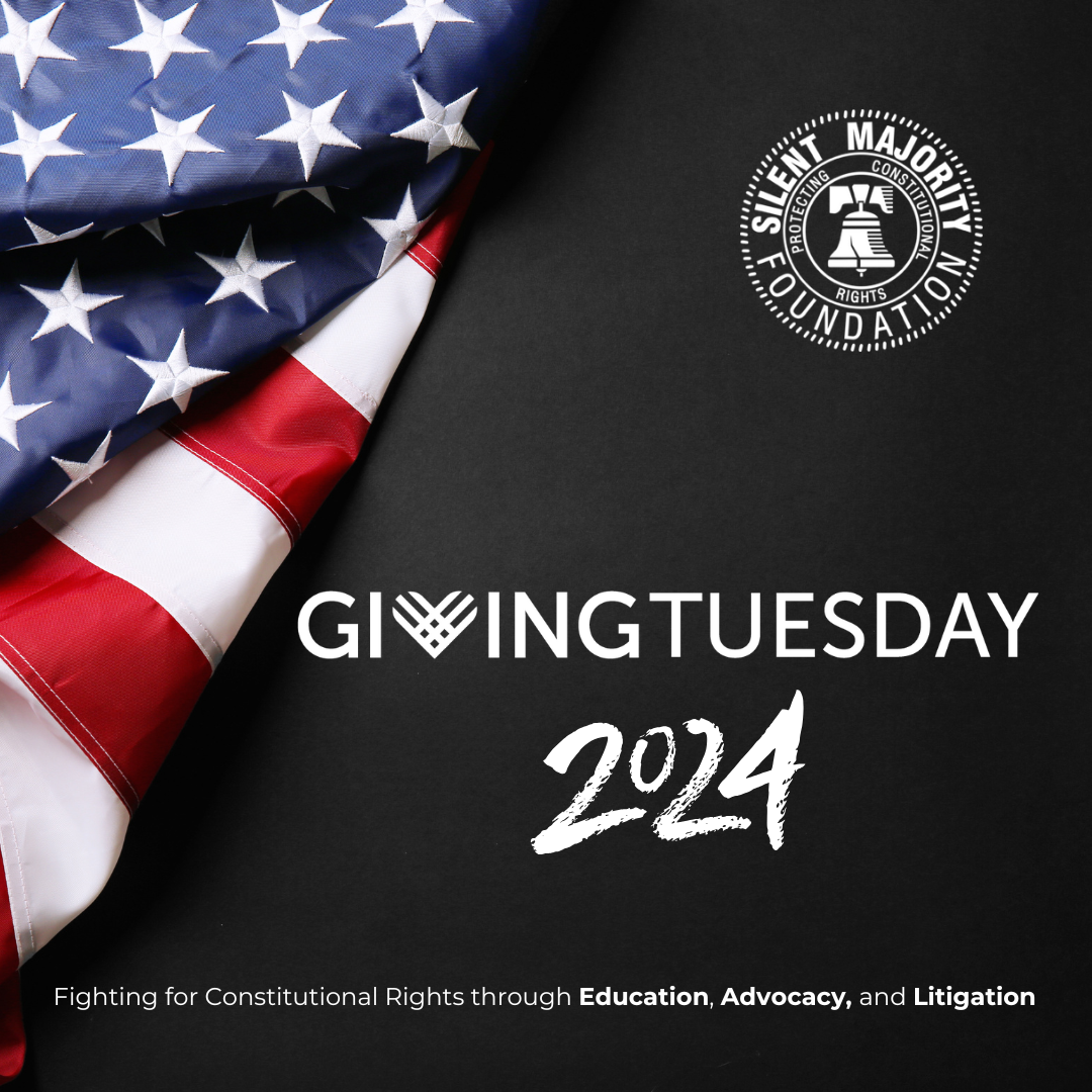 Giving Tuesday | Silent Majority Foundation