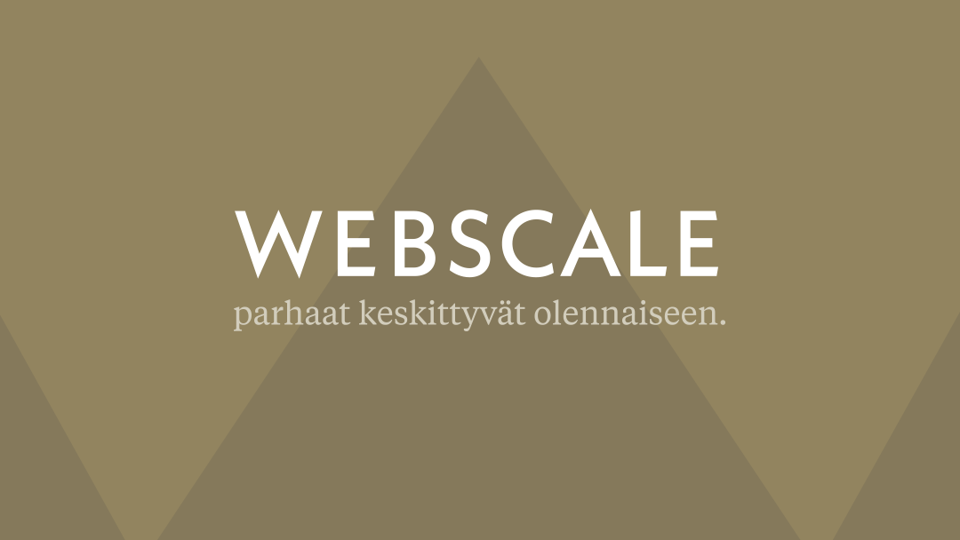 Pilviteknologiat ja työkalut | Webscale