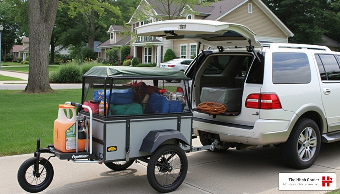 Hitch-N-Go Cargo Cart: Your Travel Companion