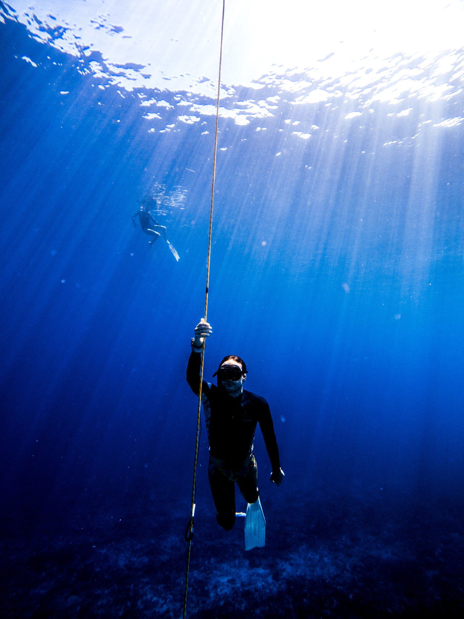 Petar Klovar World Record FIM 131m Dive