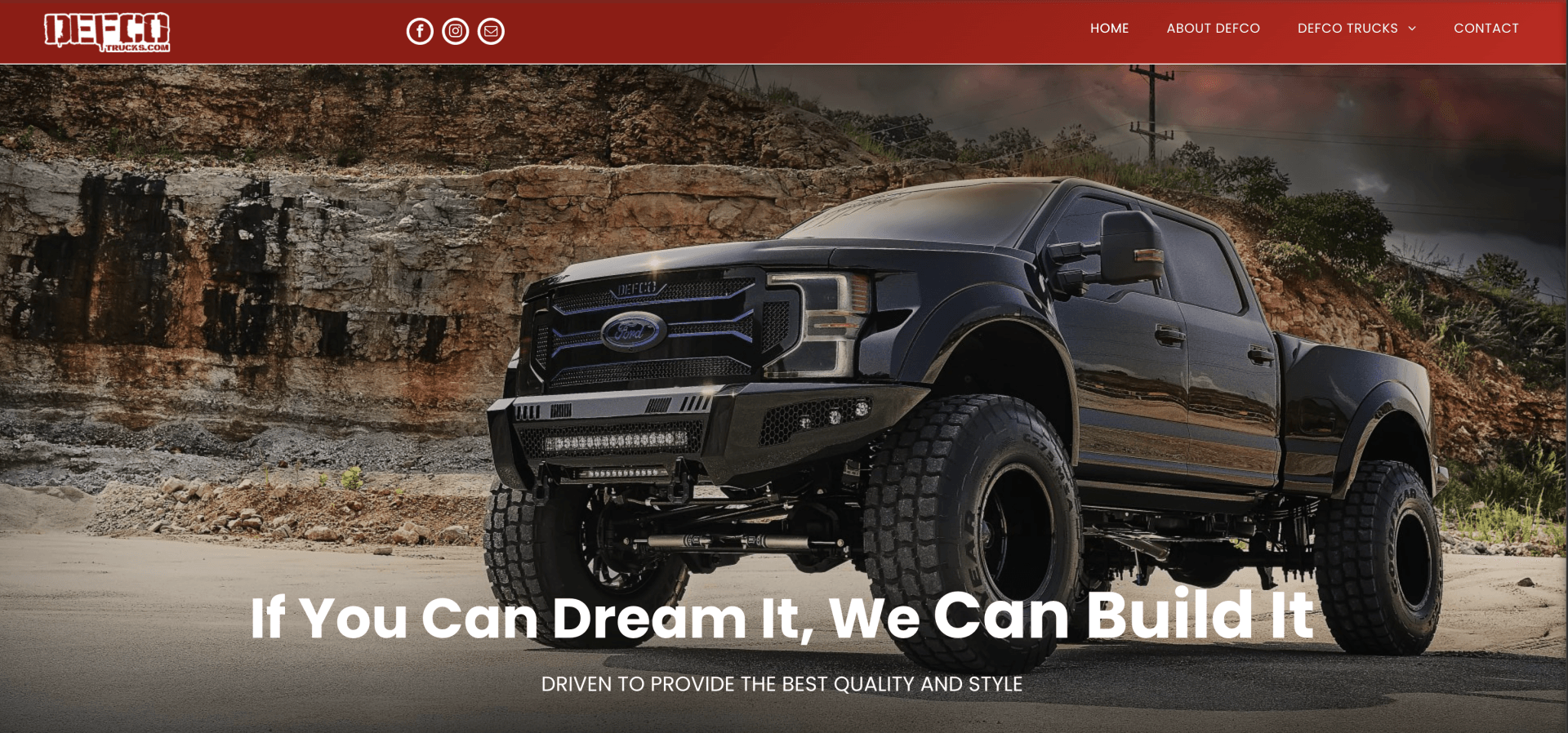 DEFCO Trucks - DRIVEN TO PROVIDE THE BEST QUALITY AND STYLE