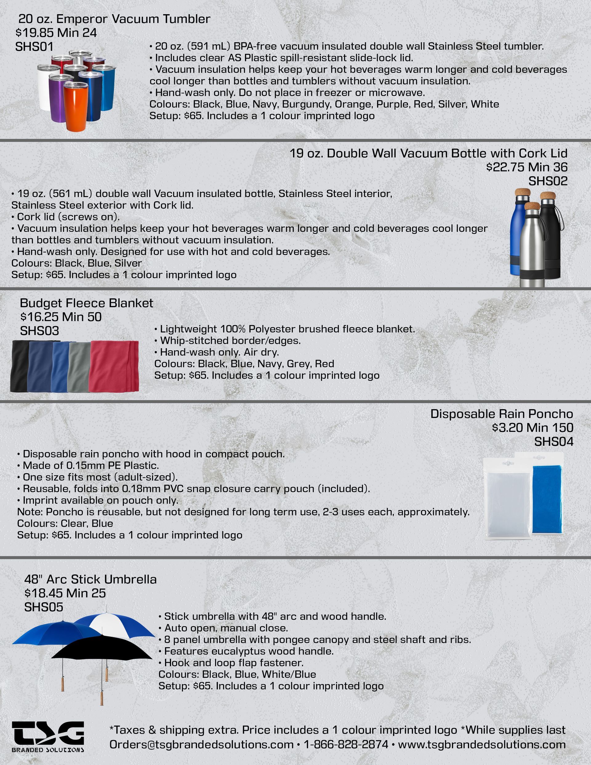 Promotional Product Sales - TSG Branded Solutions