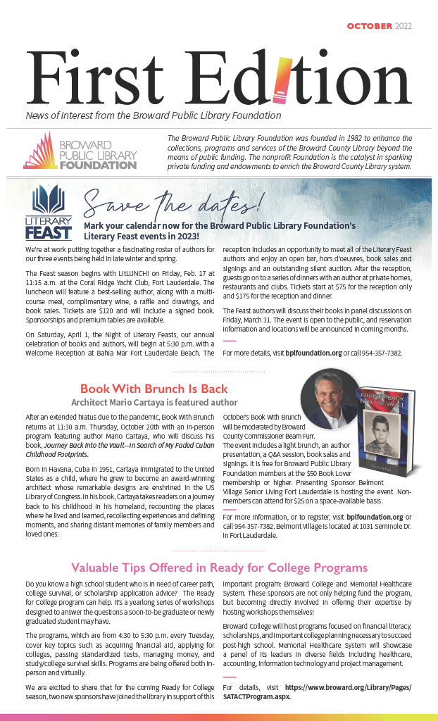 Allison Grubbs Named New Director of Broward County Library