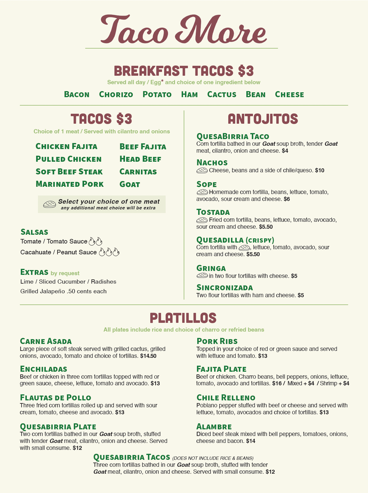 Taco More - Round Rock