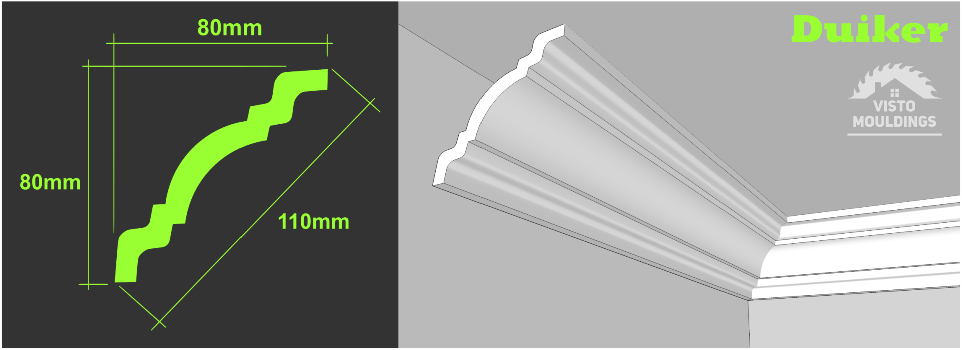Quality Polystyrene Cornices | Visto Mouldings