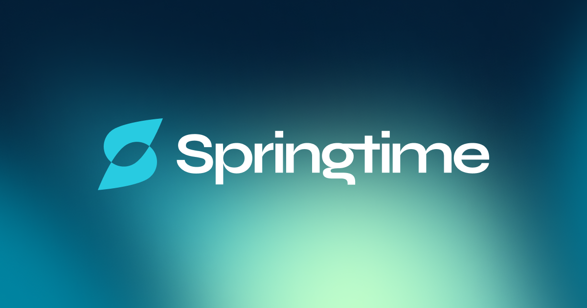 Springtime Consent Management Platform Homepage