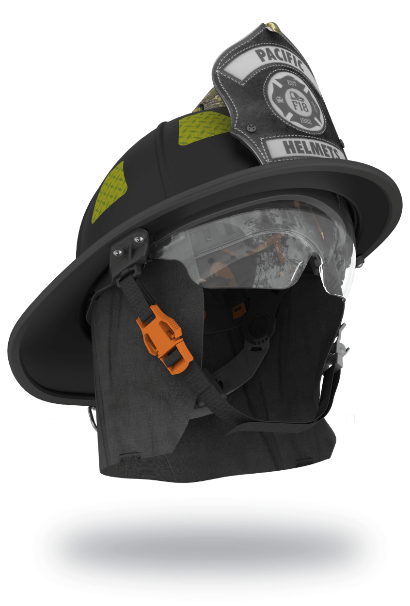 F18 Haloflex - Fire Helmet - Protective Safety Helmet for Firefighters