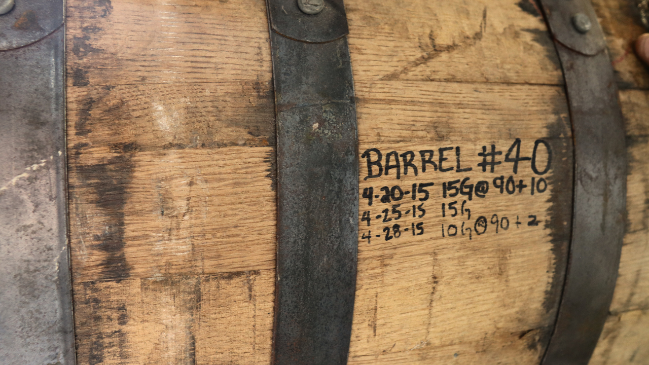 Dumping Our First 8yr Barrel & More Improvements At The Mill!