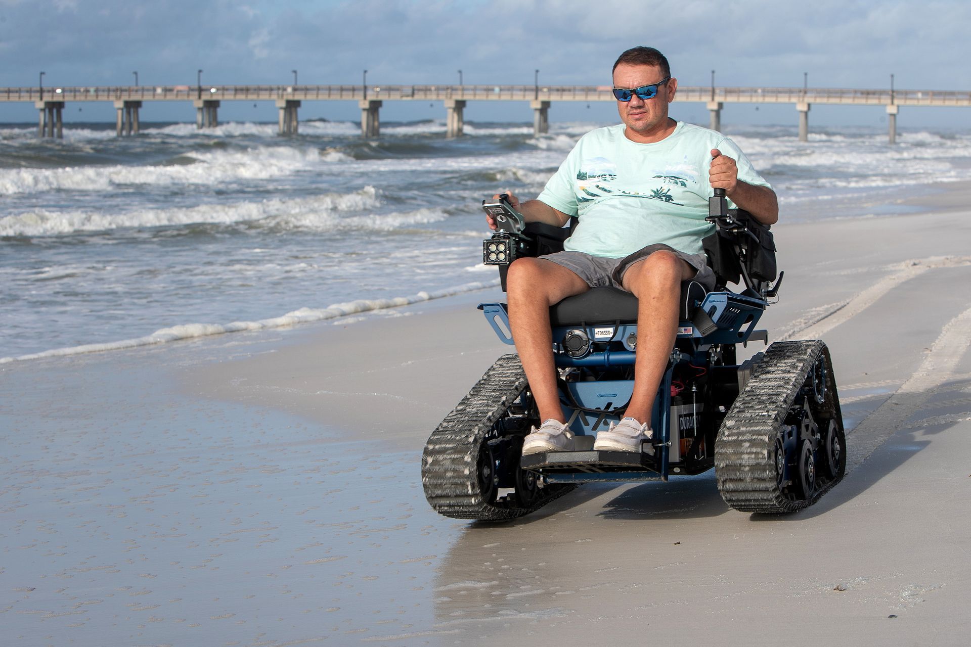 Gulf State Park Receives All-Terrain Track Chair Donation