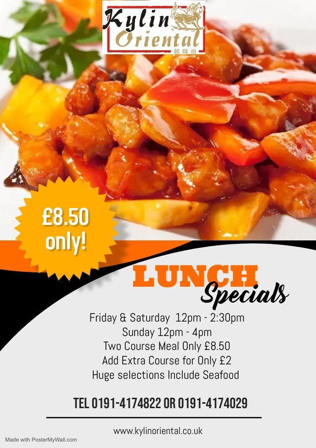 Restaurant Washington | Kylin Chinese Buffet