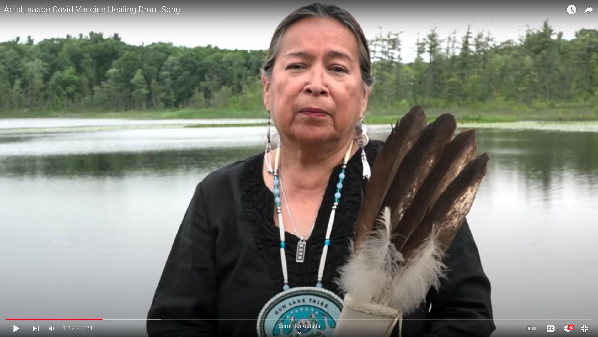 Anishinaabe Covid Vaccine Healing Drum Song