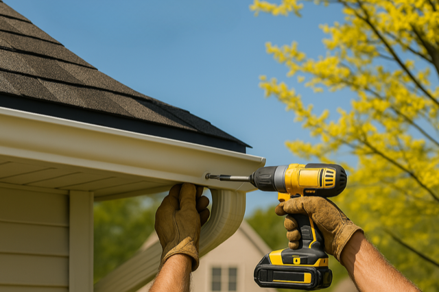 Spring Gutter Installation: Why Timing Matters