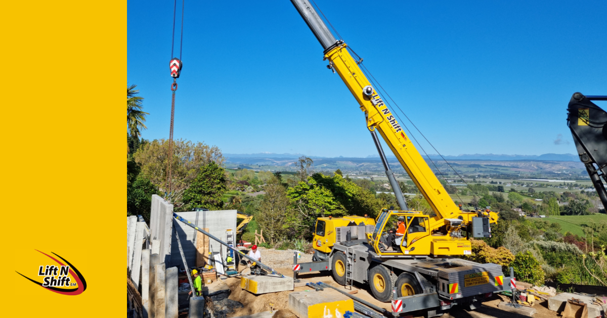 Crane truck | Transportation company | Lift N Shift Nelson | New Zealand
