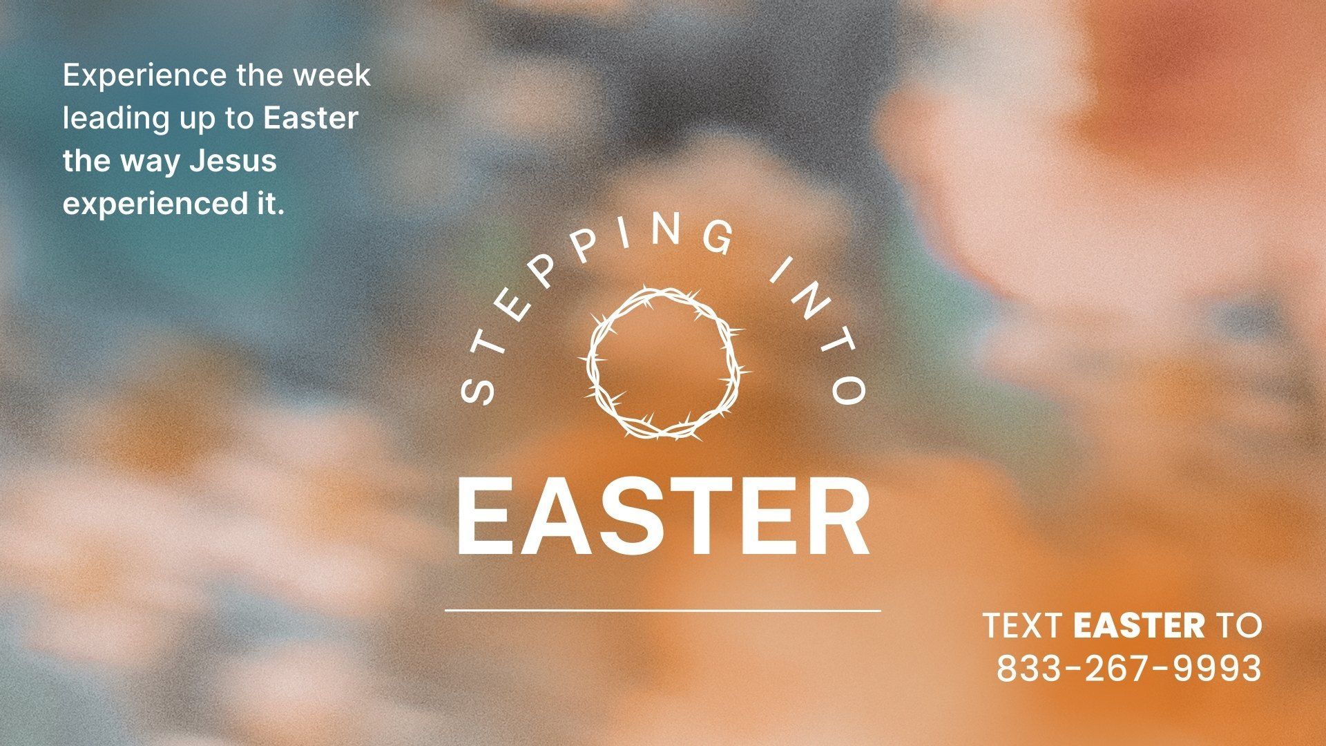 Stepping into Easter - Carpenter's Way