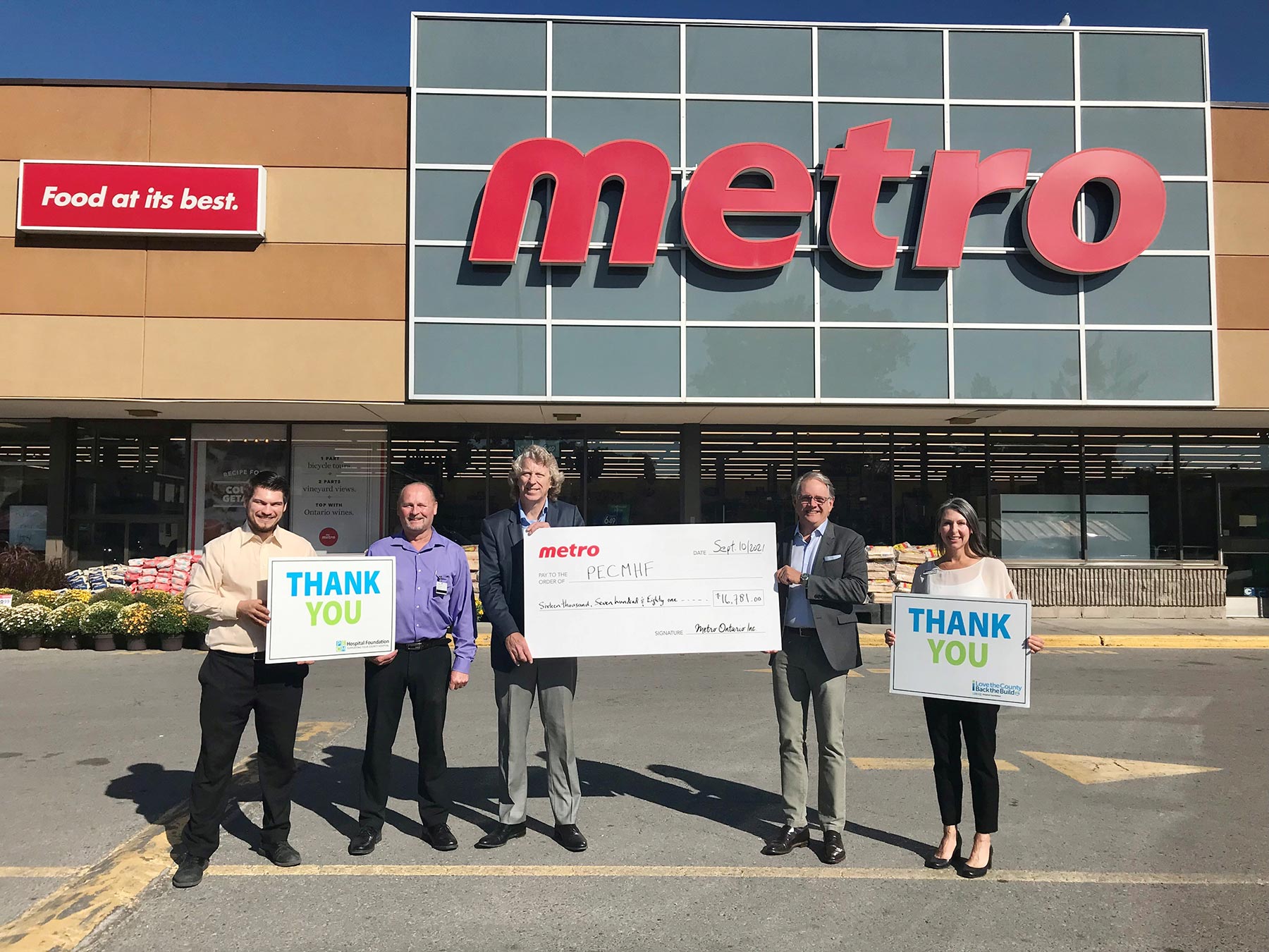 Metro Store Raises $16,781 for Back The Build