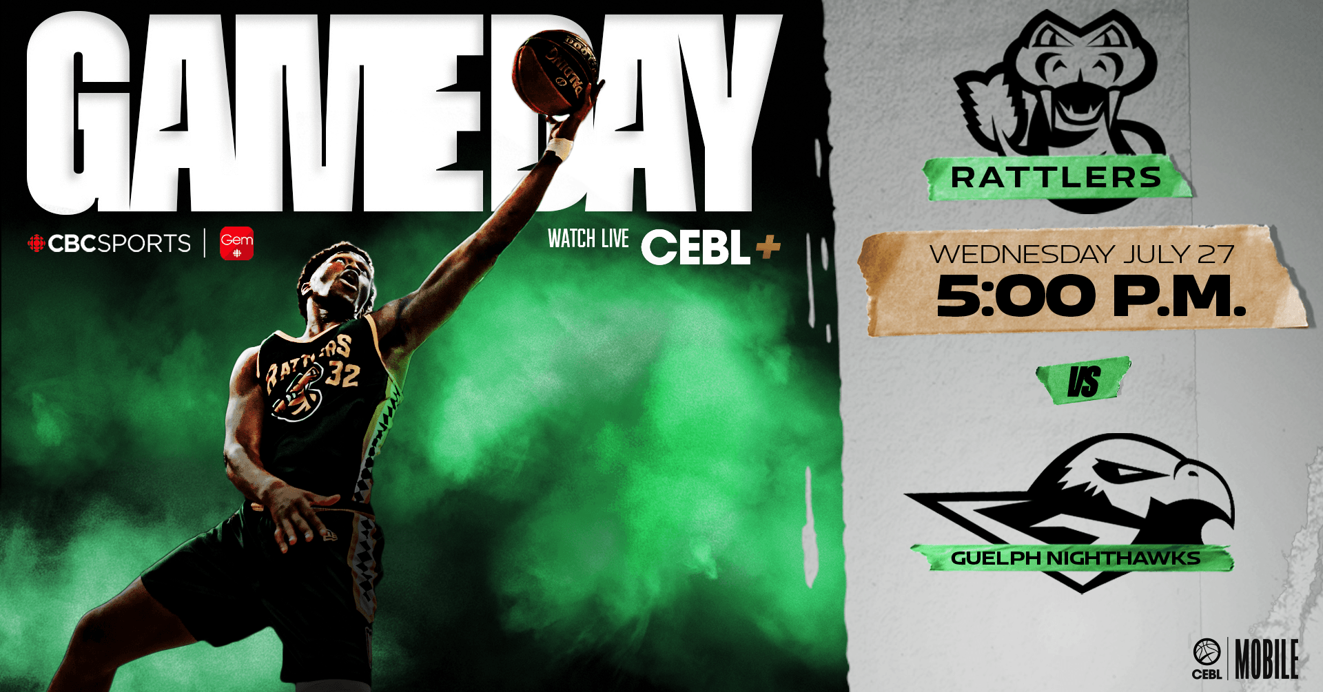 The Rattlers - Saskatchewan - Canadian Elite Basketball League (CEBL)