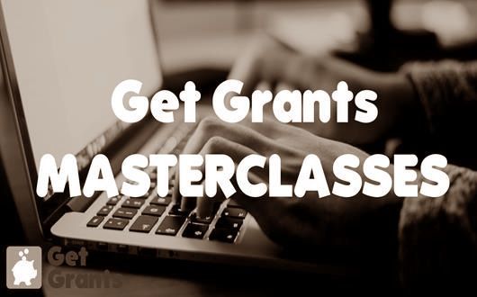 The Get Grants fundraising masterclass sessions