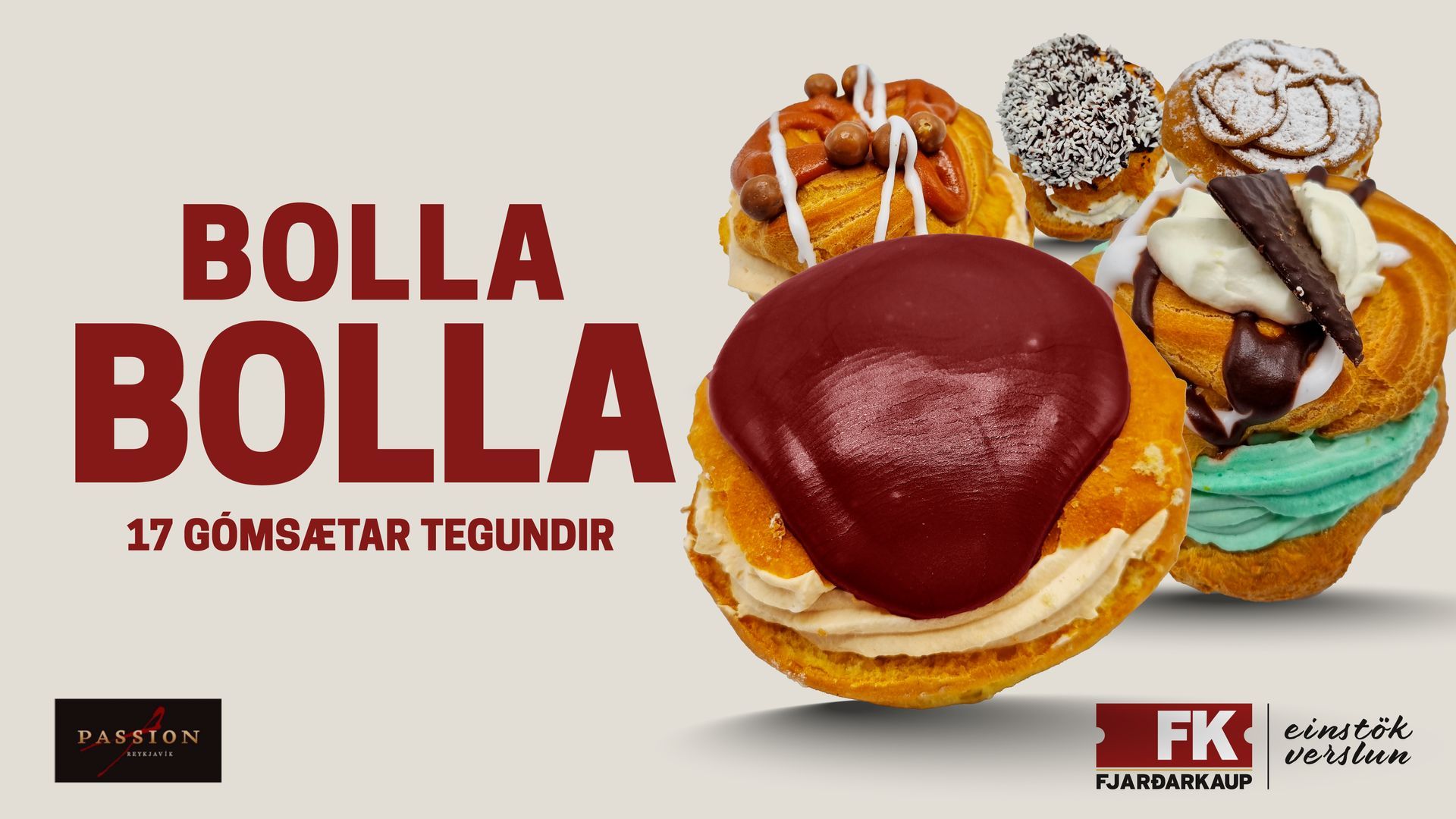 BOLLA BOLLA | 17 gómsætar tegundir