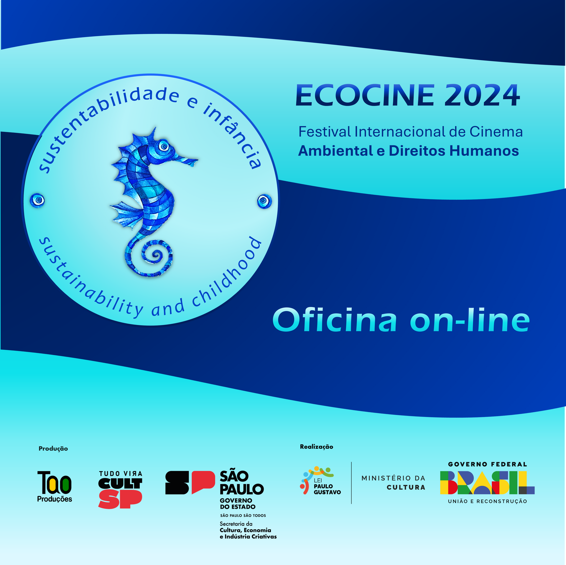 Oficinas on-line - Ecocine - 2024