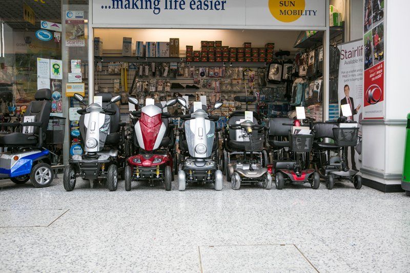 Inside Our Reading Mobility & Disability Aid Shop