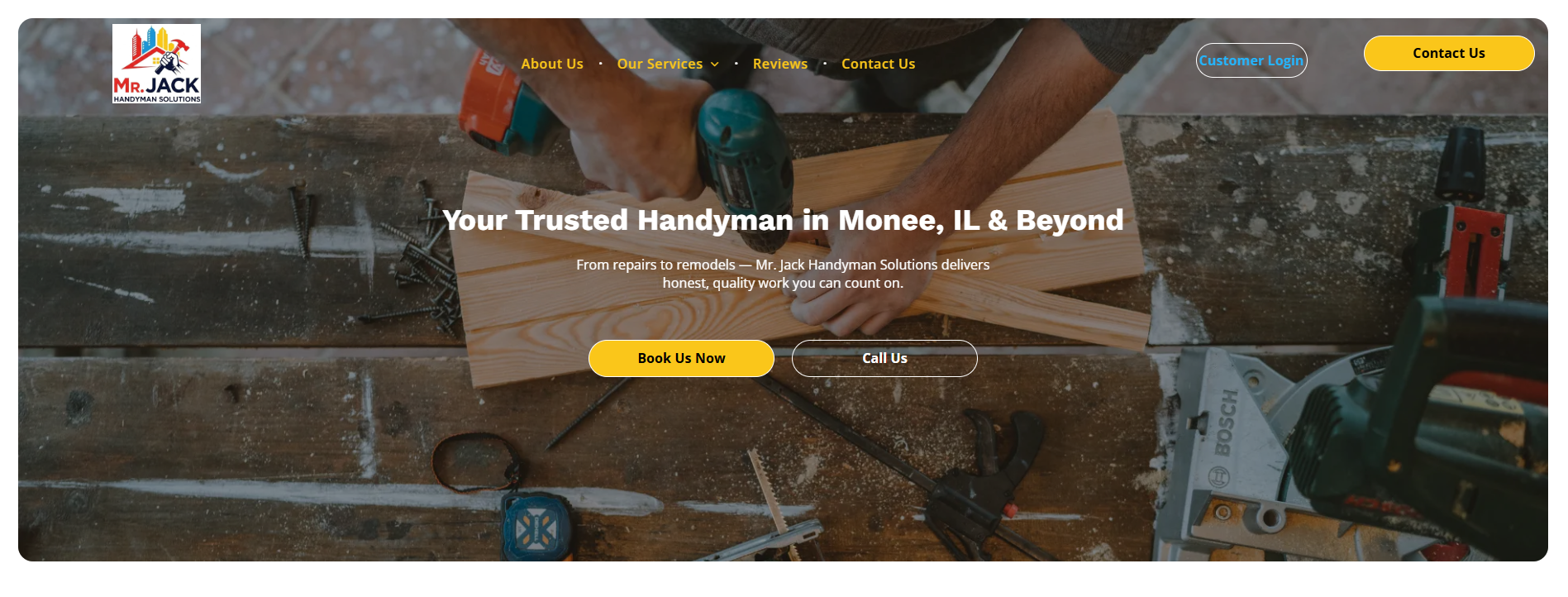 Handyman Services Offered | Monee, IL | Mr. Jack