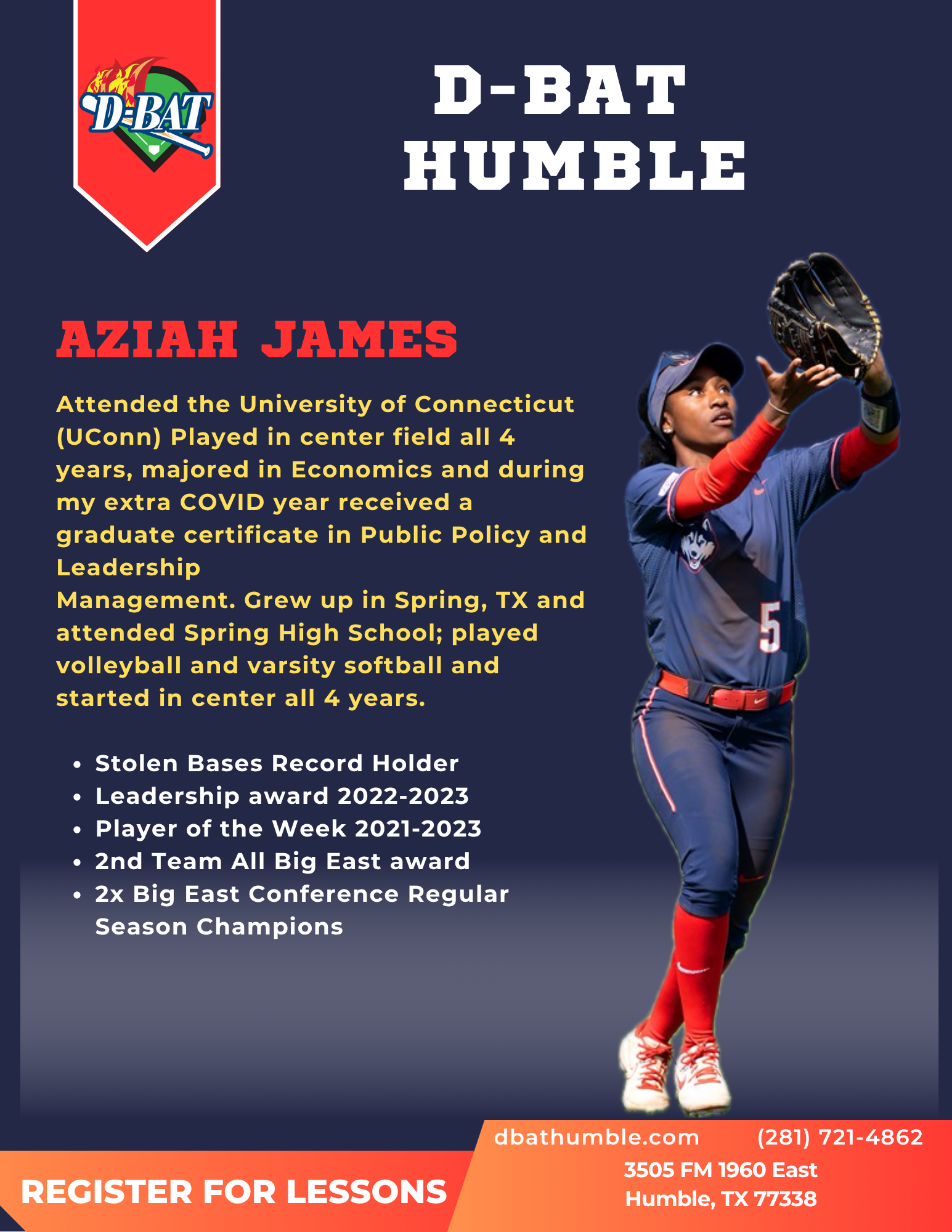 Baseball & Softball Lessons | D-BAT Humble | Humble, TX