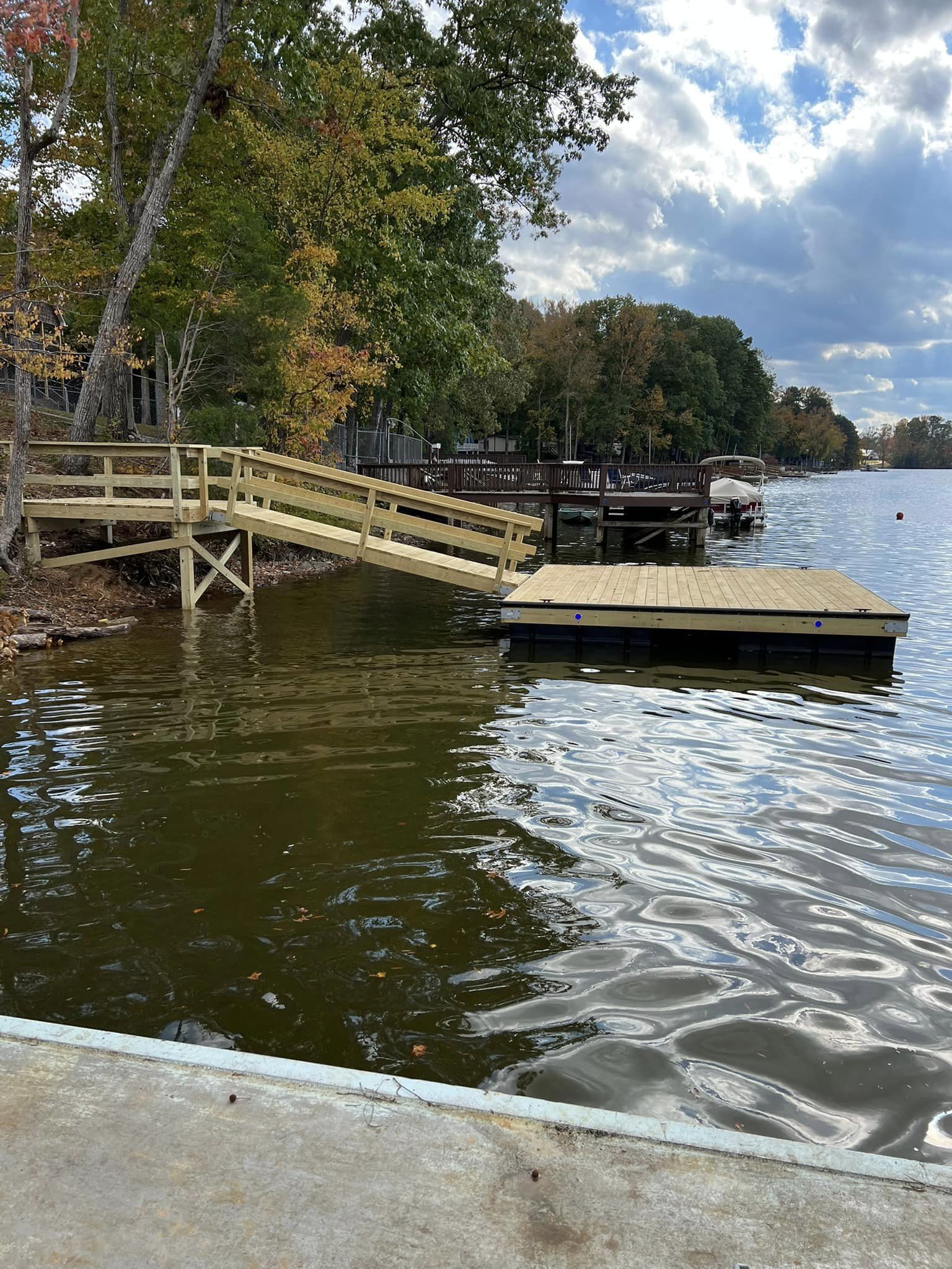 High Rock Lake Dock Builder