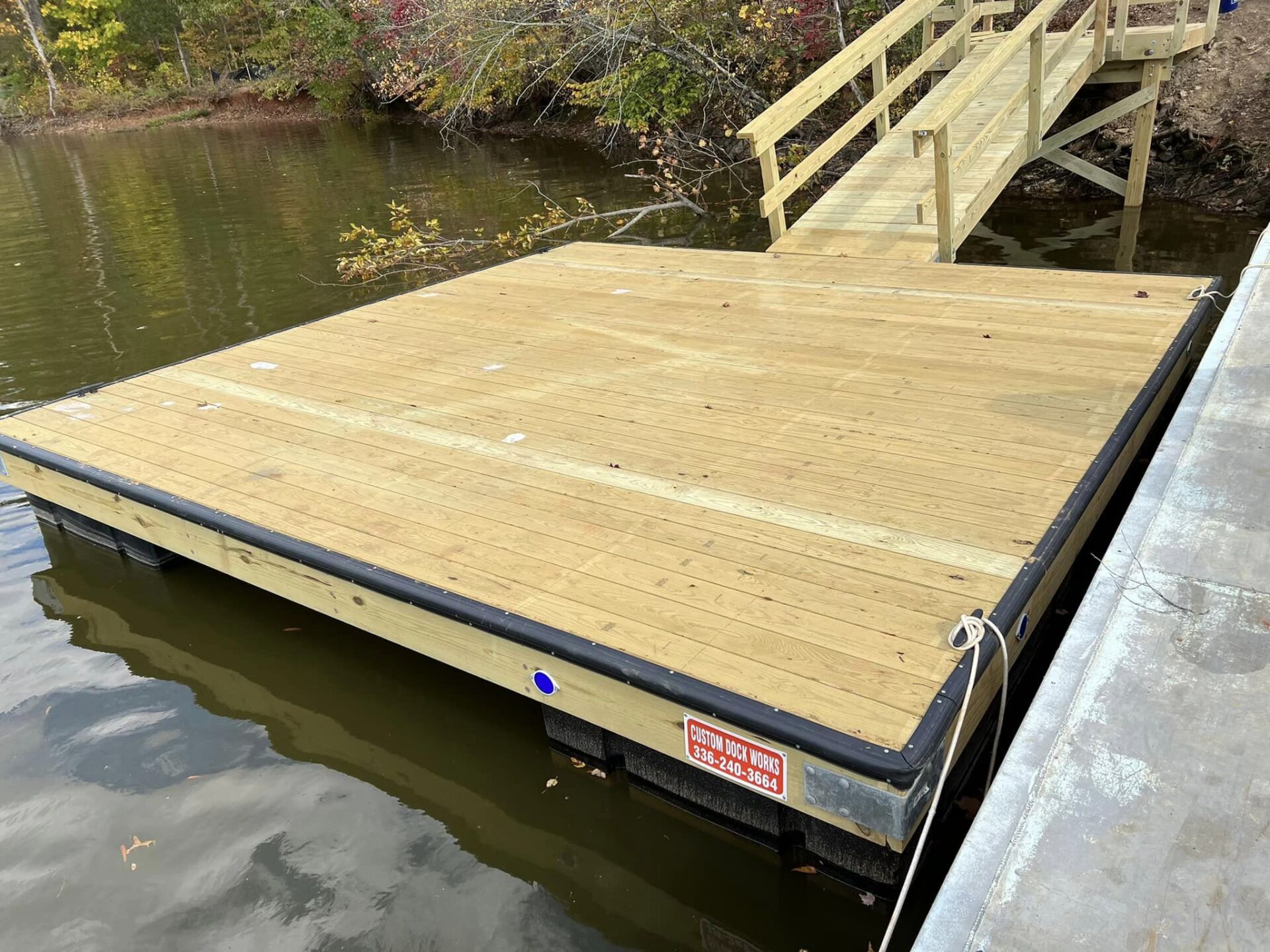 High Rock Lake Dock Builder