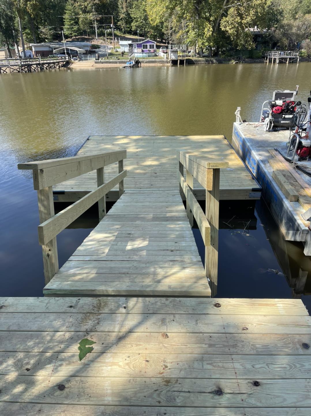 High Rock Lake Dock Builder