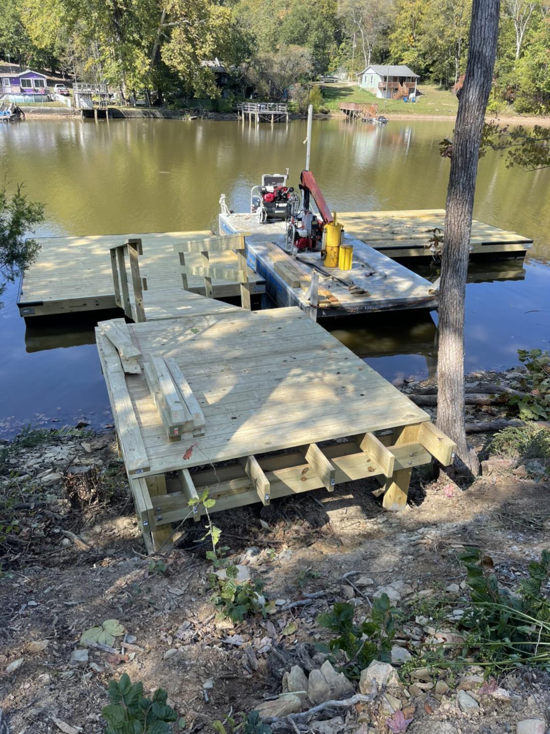 High Rock Lake Dock Builder