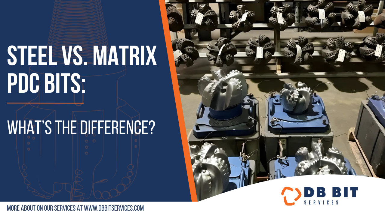 Steel vs. Matrix PDC Bits: What’s the Difference?
