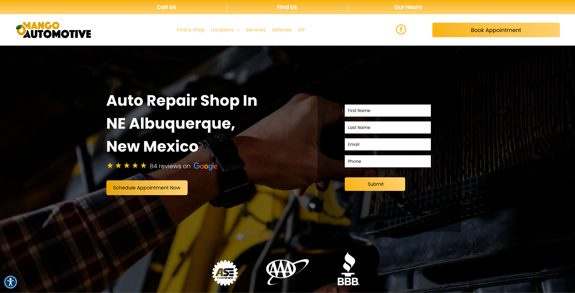 Your Full Services Auto Repair Shop in The Heights | Mango Automotive