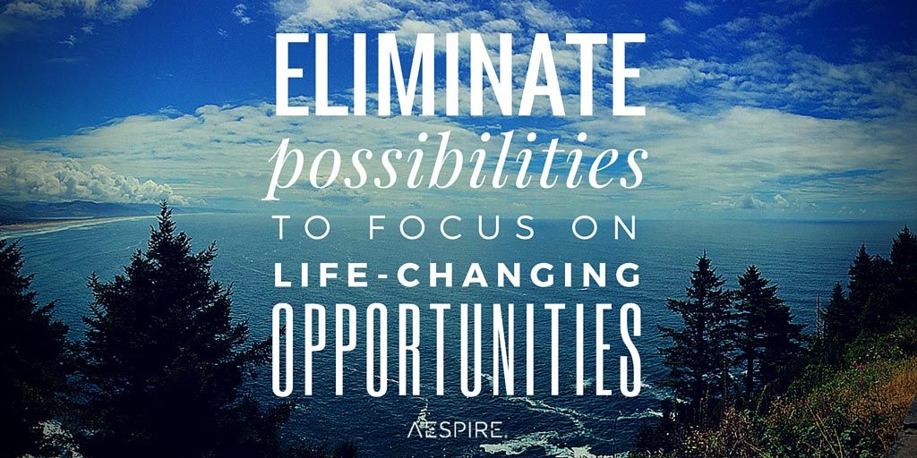 One Simple Principle for Focused Communications