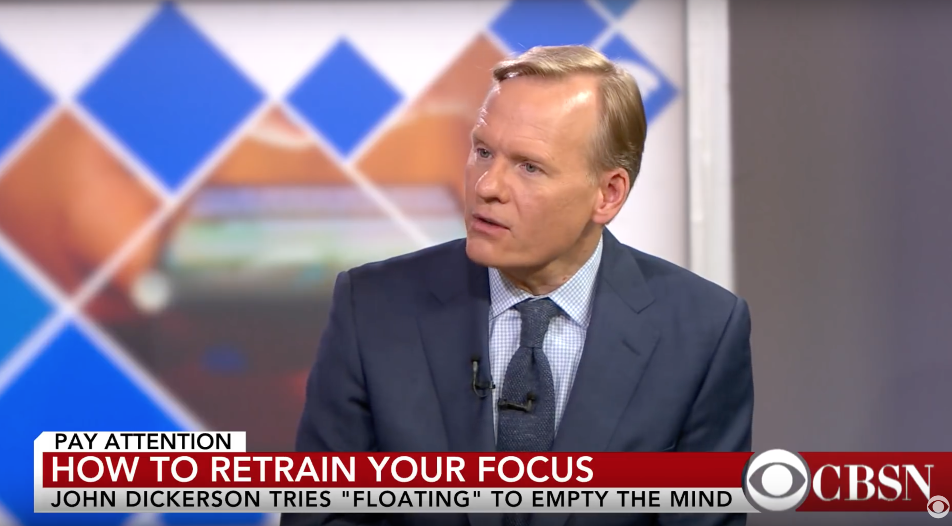 John Dickerson CBS tries floating