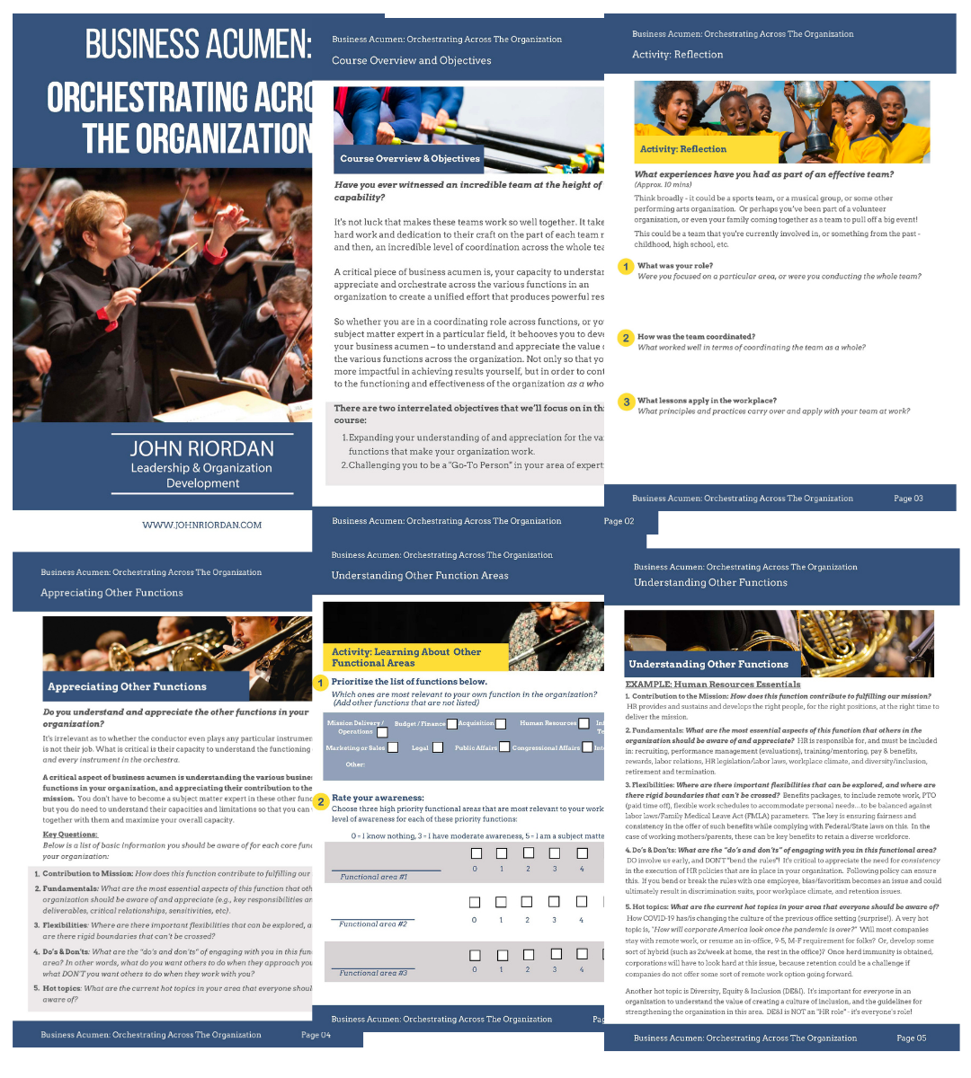 Business Acumen: Orchestrating Across the Organization