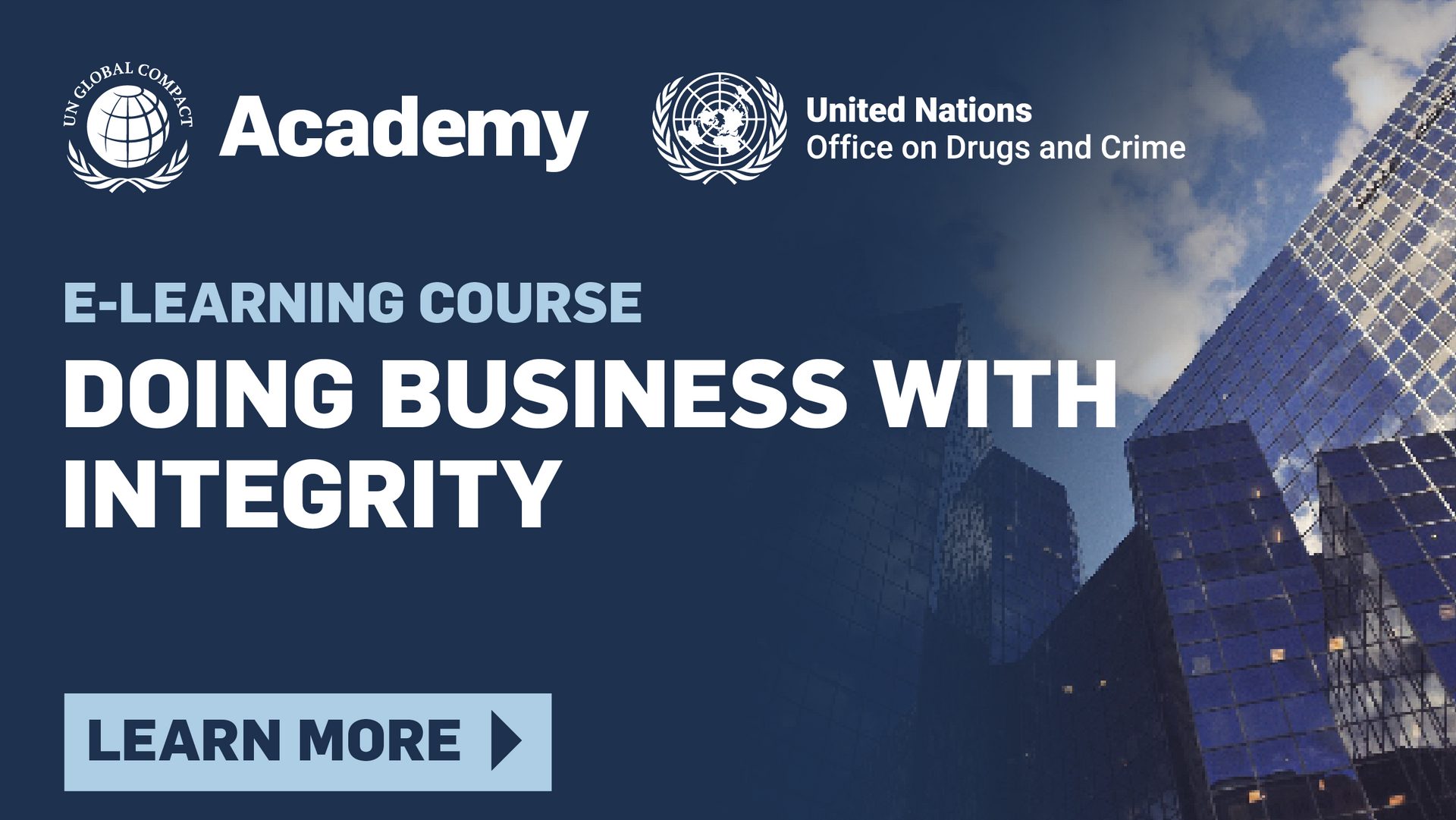 UNODC and UN Global Compact launch new e-learning course to champion ‘’Doing Business with ...