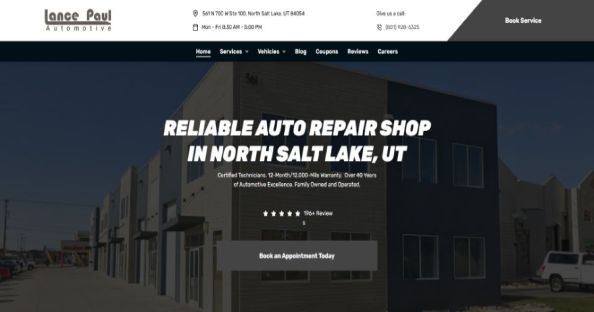 Auto Repair Careers in North Salt Lake | Lance Paul Automotive