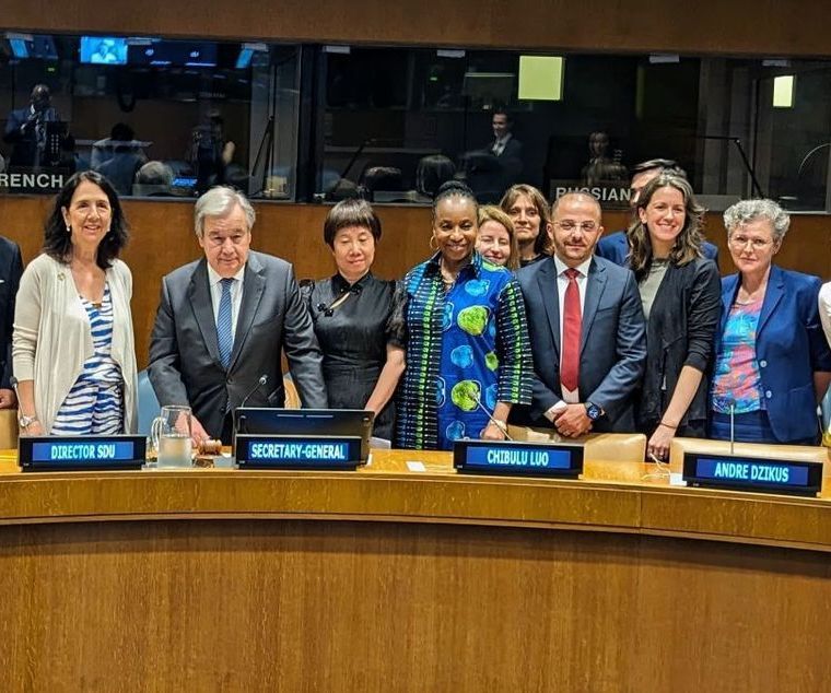 The CEET Meets with the UNSG alongside the HLPF