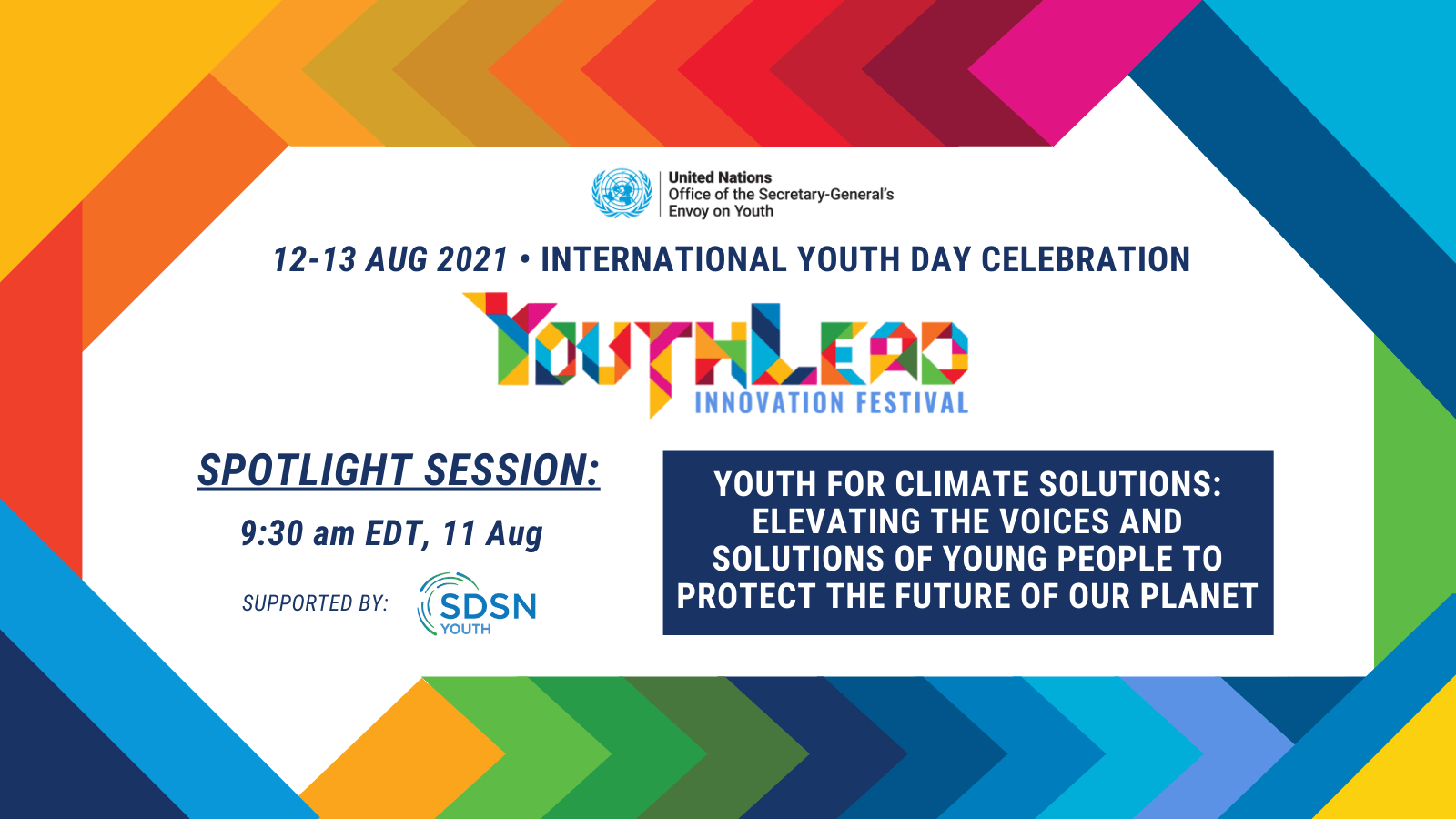 Celebrating youth-led climate solutions at the #YouthLead Innovation ...