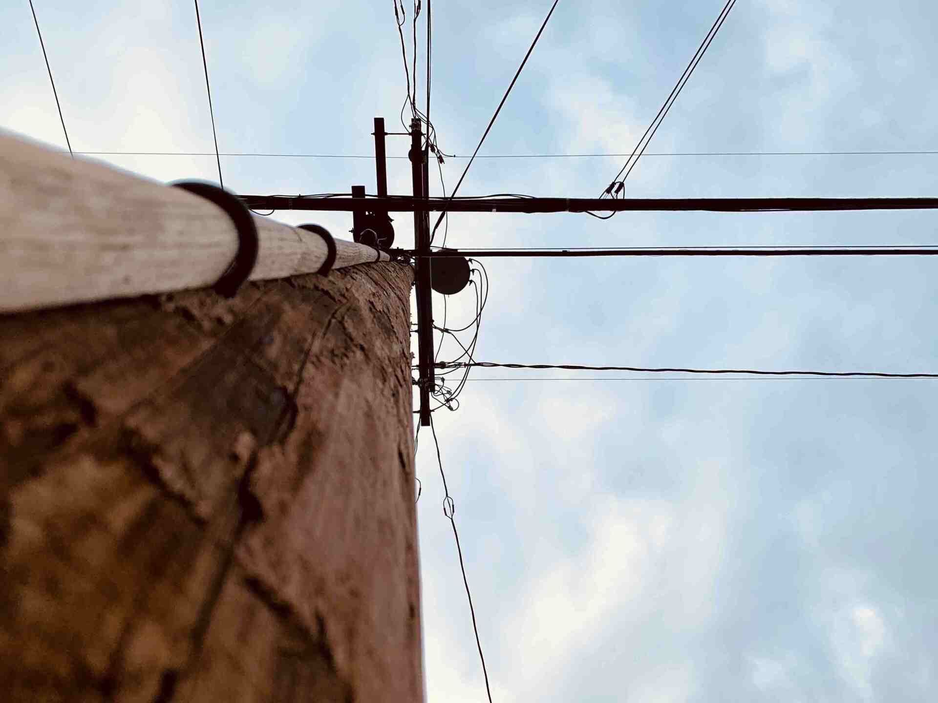 Restoration of wood utility poles is possible with Timberbond