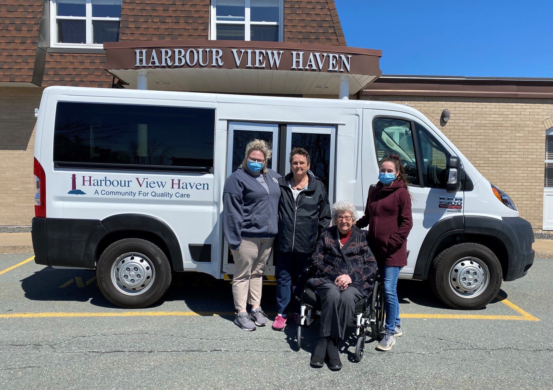 Harbour View Haven has a new van.