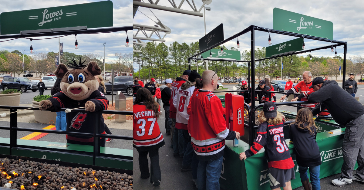 Event Recap: Lowes Foods at Carolina Hurricanes